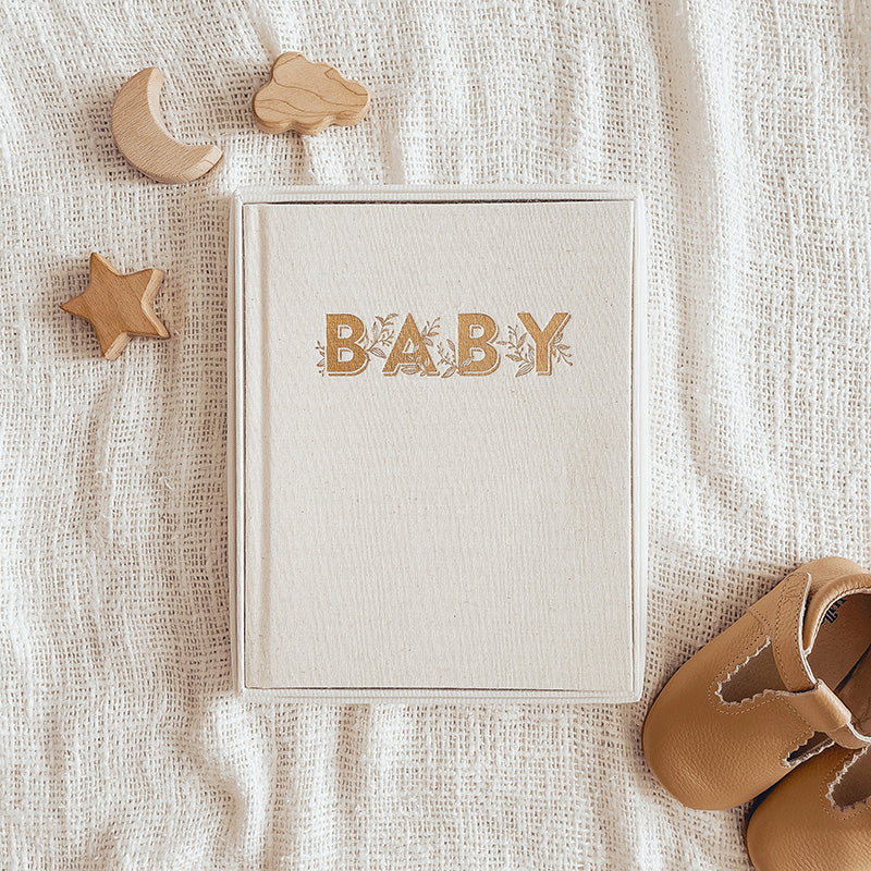 Fox & Fallow Mini Baby Book Oatmeal – Bespoke Lane and Co